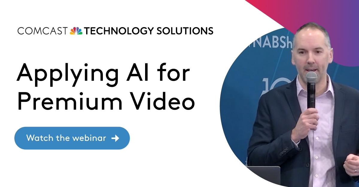 Applying AI for Premium Video | CTS