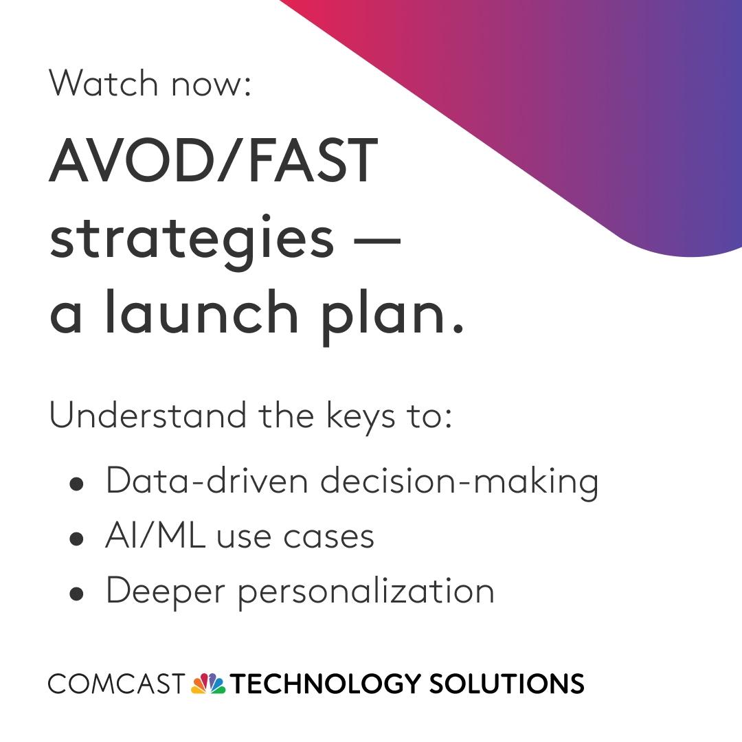 Advanced AVOD/FAST strategies – a launch plan | CTS